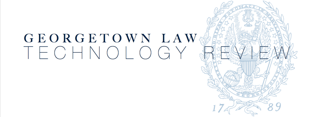Georgetown Law Technology Review